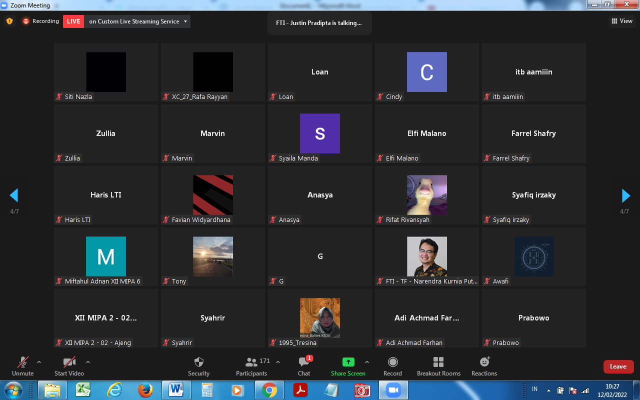 Open House Penerimaan Mahasiswa Baru Program Sarjana Jalur SNMPTN-Peminatan 2022 – FAKULTAS ...