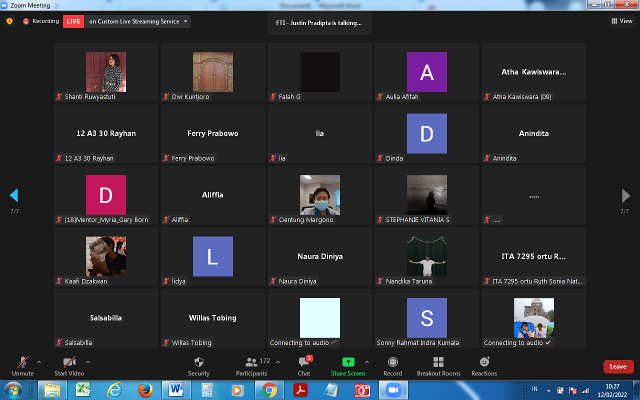 Open House Penerimaan Mahasiswa Baru Program Sarjana Jalur SNMPTN-Peminatan 2022 – FAKULTAS ...