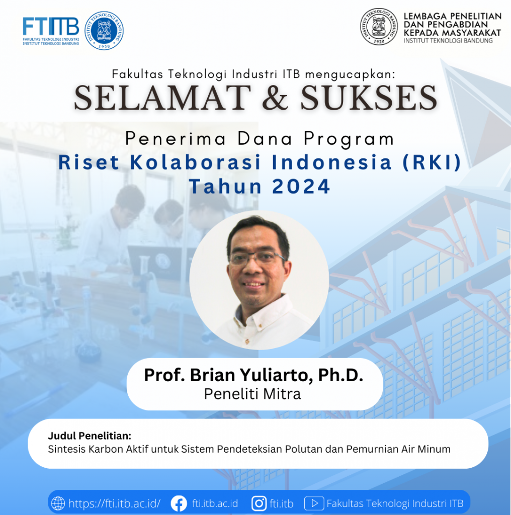 Dosen FTI Penerima Dana Program Riset Kolaborasi Indonesia (RKI) Tahun ...