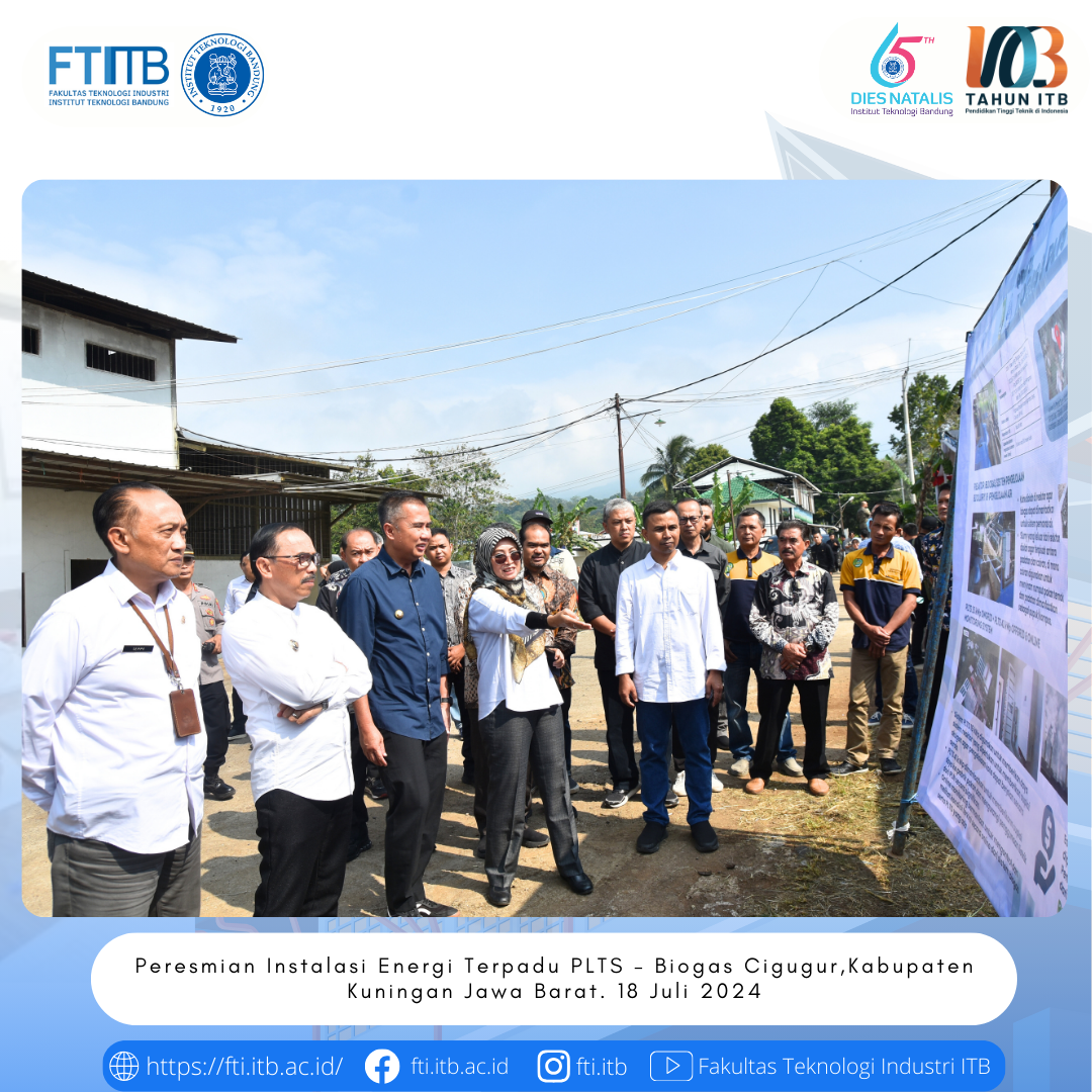 Peresmian Instalasi Energi Terpadu PLTS – Biogas Cigugur, Kabupaten Kuningan Jawa Barat ...